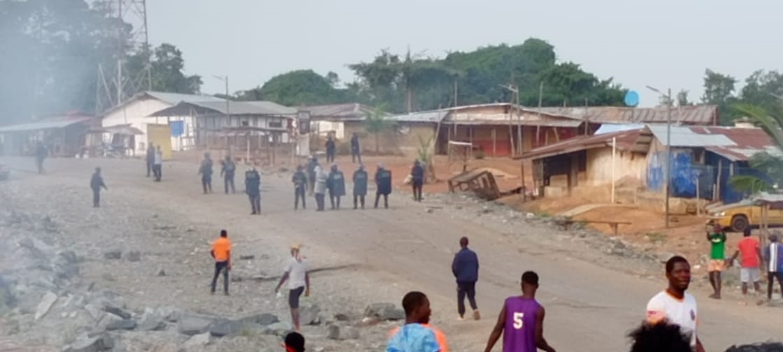 VIOLENT PROTEST ERUPTS AT KINJOR MINING SITE IN GRAND CAPE MOUNT COUNTY ...
