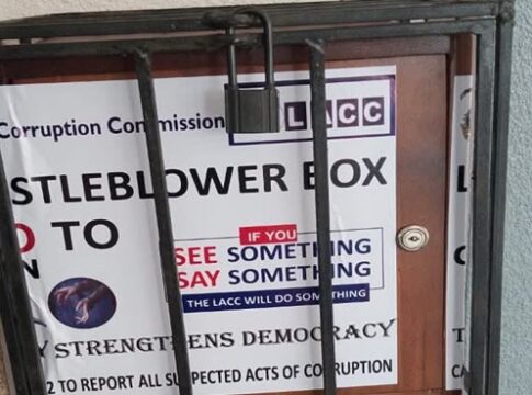 LACC BEGINS INSTALLATION OF WHISTLEBLOWER BOXES AT KEY GOVERNMENT ...
