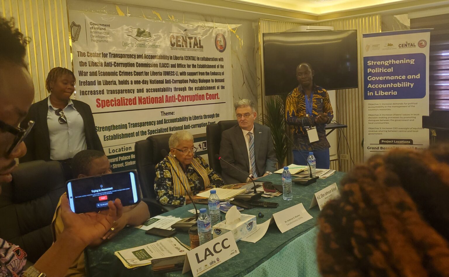 ELLEN JOHNSON SIRLEAF CALLS FOR SPECIALIZED ANTI-CORRUPTION COURT ...